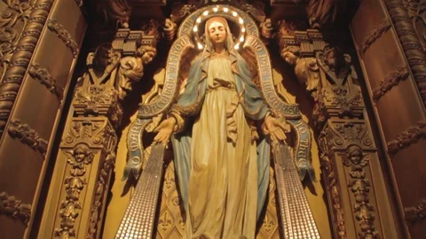 Creepy Religious Stock Footage ~ Royalty Free Stock Videos | Pond5