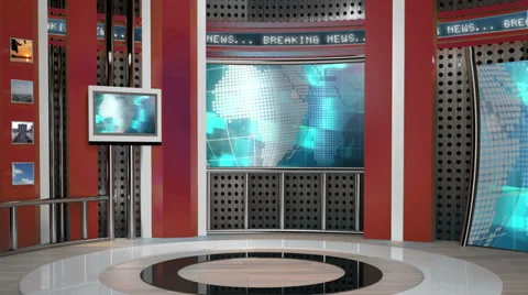 Cnn News Studio Background