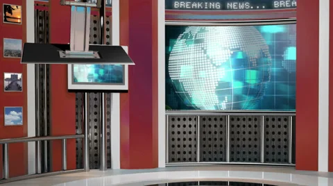 Cnn Virtual Backgrounds Stock Footage ~ Royalty Free Stock Videos | Pond5