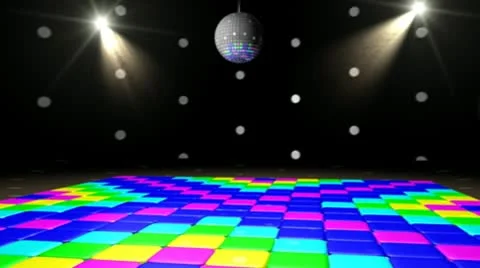 Virtual Set Animated Studio Disco A | Stock Video | Pond5