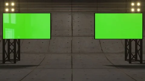 Virtual set stage backdrop 3d render for... | Stock Video | Pond5