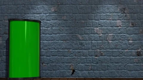 Virtual Studio - brick wall background w... | Stock Video | Pond5