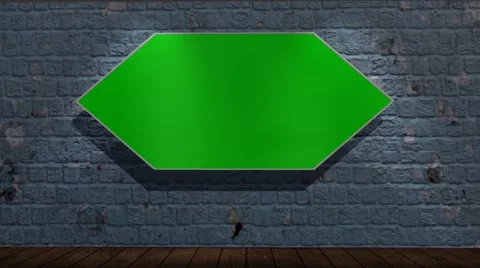 Virtual Studio - brick wall background w... | Stock Video | Pond5