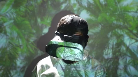 virtual tour concept in virtual reality.... | Stock Video | Pond5