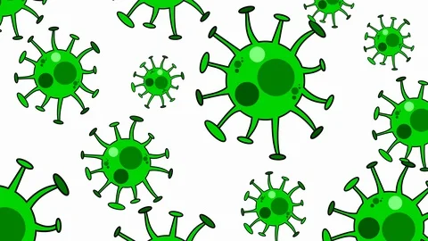 virus cell creatures cartoon animation i... | Stock Video | Pond5