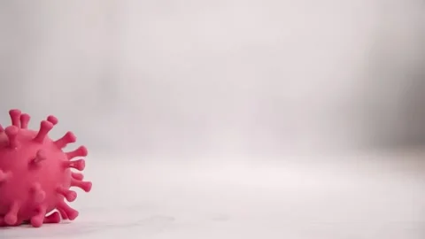 Virus cell moving left to right medical ... | Stock Video | Pond5