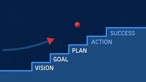 Ladder Of Success Stock Video Footage | Royalty Free Ladder Of Success ...