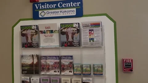 Visitor Center Library | Stock Video | Pond5