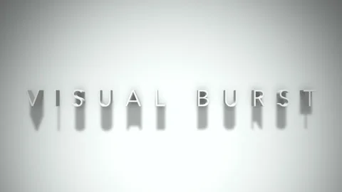 visual burst 3D title animation white te... | Stock Video | Pond5