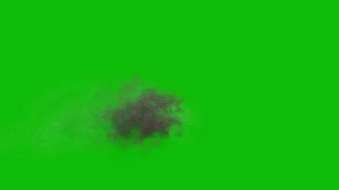 Visual effects, VFX, car wheel dust on ... | Stock Video | Pond5