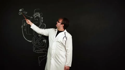 Visual explanation of how probiotics wor... | Stock Video | Pond5