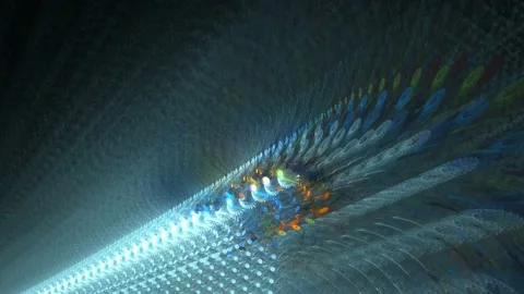 Visual illusions, moving waves. Abstract... | Stock Video | Pond5