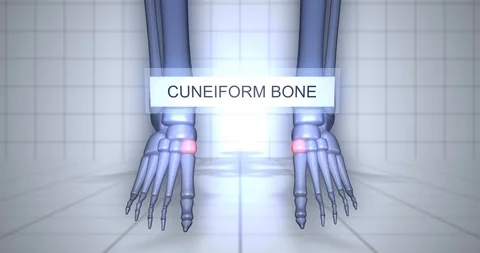 Visualization Skeleton medical animation... | Stock Video | Pond5