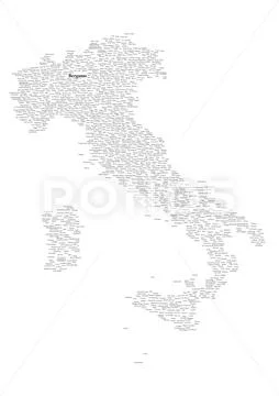 A visually striking poster displaying a meticulously labeled map of ...