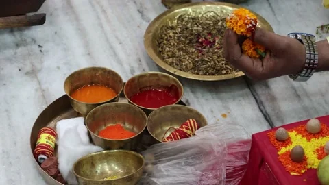 Visuals Indian Wedding rituals, Customs ... | Stock Video | Pond5