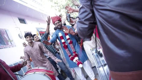 Visuals of a Rajasthani Wedding rituals ... | Stock Video | Pond5