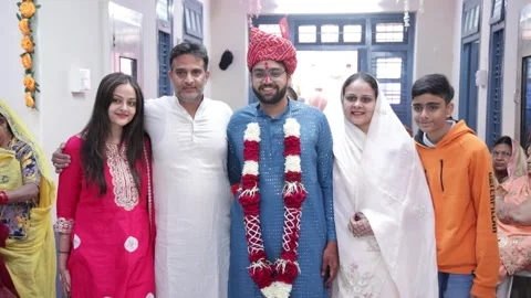 Visuals of a Rajasthani Wedding rituals ... | Stock Video | Pond5