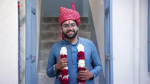 Visuals of a Rajasthani Wedding rituals ... | Stock Video | Pond5