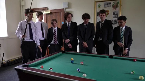 Vivat Rex! Pupils prepare to be first ci... | Stock Video | Pond5