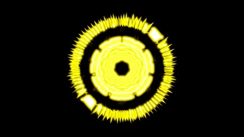 vj loop abstract yellow equalizer music ... | Stock Video | Pond5