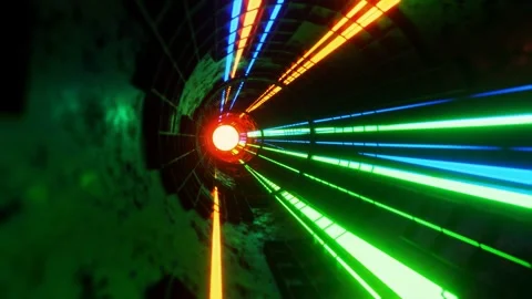 VJ Loop animation of movement through a ... | Stock Video | Pond5