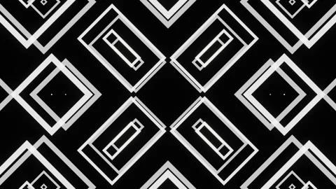 VJ Loop Black white looped animation of ... | Stock Video | Pond5