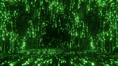 VJ Loop matrix code 4K | Stock Video | Pond5