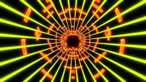 vj loop rotating particles laser beam mu... | Stock Video | Pond5