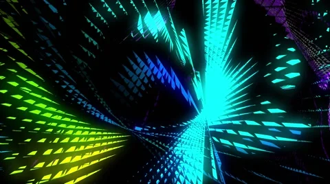 VJ Loop Visual Festival Abstract Party B... | Stock Video | Pond5
