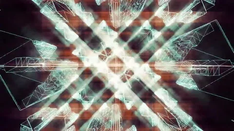 VJ Looping Visuals - epic retro backgrou... | Stock Video | Pond5