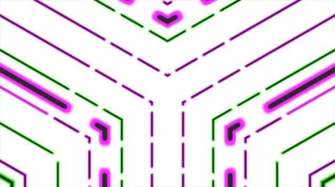 Vj Loops Neon HD Stripes White Backgroun... | Stock Video | Pond5