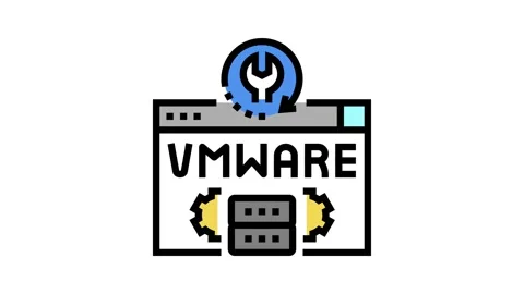 vmware data recovery color icon animatio... | Stock Video | Pond5