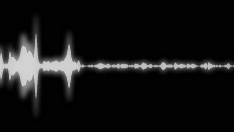 Voice Recognition Sound Wave. Audio Spec... | Stock Video | Pond5