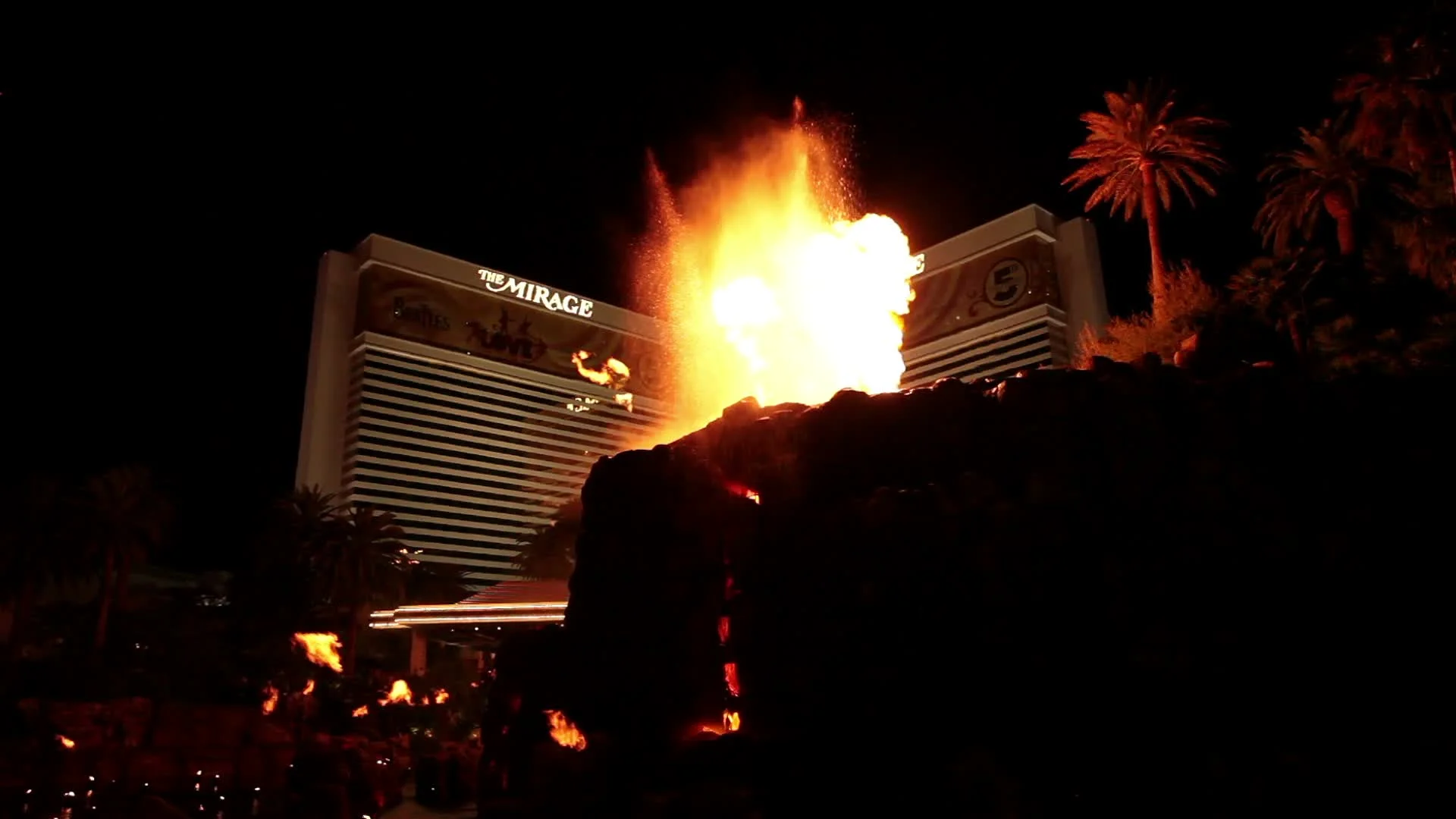 Volcano Eruption Las Vegas