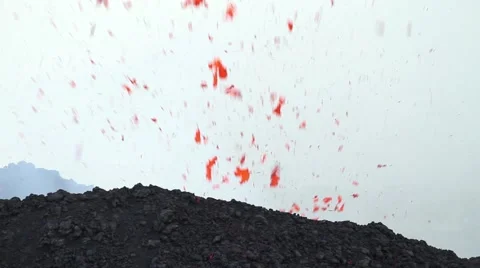 Lava Splash Stock Footage ~ Royalty Free Stock Videos | Pond5