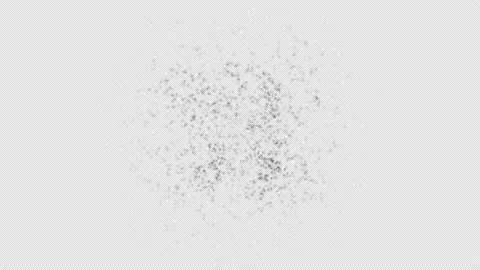 Volumetric 3d stars fly out of the point... | Stock Video | Pond5