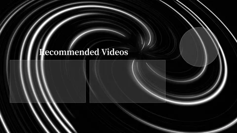 Vortex neon YouTube end card ending scre... | Stock Video | Pond5