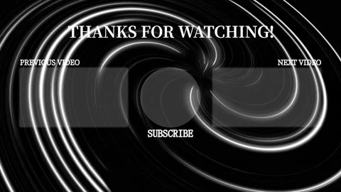 Vortex neon YouTube end card ending scre... | Stock Video | Pond5