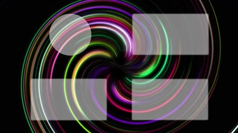 Vortex neon YouTube end card ending scre... | Stock Video | Pond5