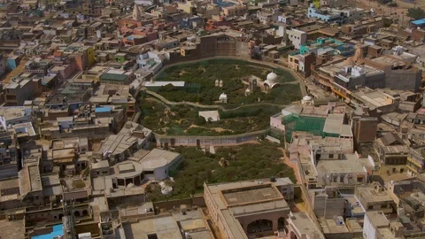 Vrindavan, city of 5000 temples. India, ... | Stock Video | Pond5