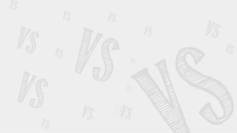 vs background, versus white Background, | Stock Video | Pond5