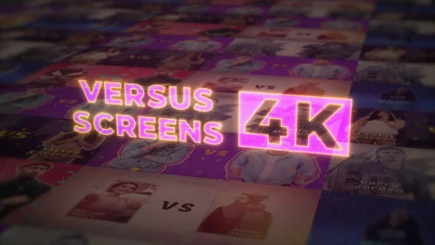 After Effects Template: VS Versus Screens V.3 4K #143162257