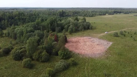 Wagner 'skull' flag flies over empty Pri... | Stock Video | Pond5