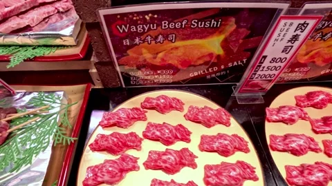 Wagyu Beef Display Stock Videos – Royalty-Free HD & 4K Videos | Pond5