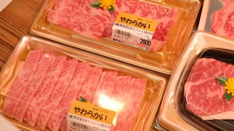 Wagyu Beef Display Stock Videos – Royalty-Free HD & 4K Videos | Pond5