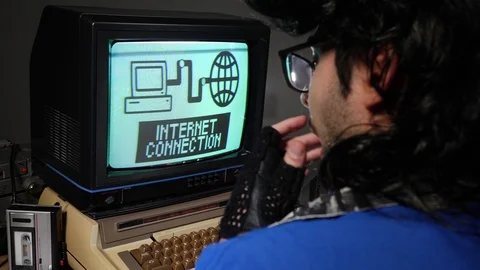 Vintage Internet Stock Video Footage | Royalty Free Vintage Internet ...
