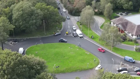Wake Arms roundabout in Epping forest Es... | Stock Video | Pond5