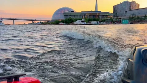 Speed Boat Wake Stock Videos – Royalty-Free HD & 4K Videos