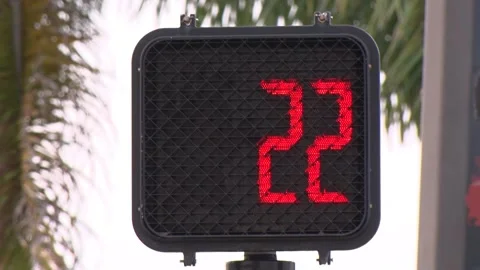Walk Dont Walk Signal Stock Videos – Royalty-Free HD & 4K Videos