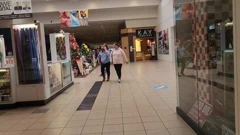 Walking Inside of Markland Mall Kokomo I... | Stock Video | Pond5